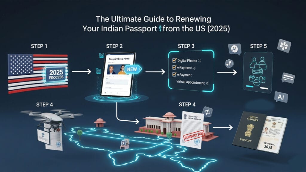 Renew Your Indian Passport From The Us 2025 Nri Guide 4421